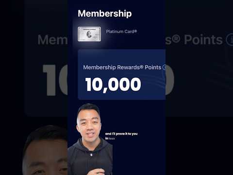 ↗️Maximizing 10,000 Amex Points #amex