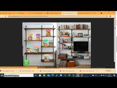 Cara memilih dan menggunakan rak buku digital