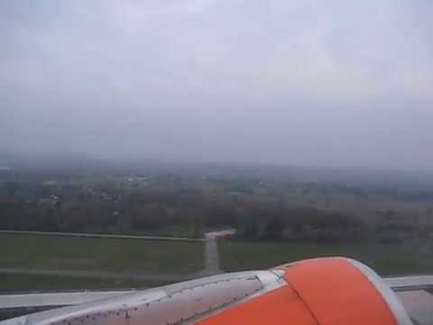 Taking Off From The Krakow Airport Of An EasyJet's Airbus A320