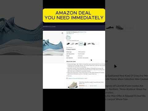 Unbelievable Amazon deal on this Crocs sneaker, below $20. https://amzn.to/3POhWx1