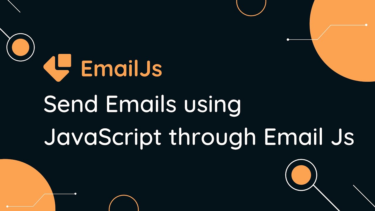 Contact Form with Email Js | Send Emails using JavaScript through Email Js | Email Js Tutorial