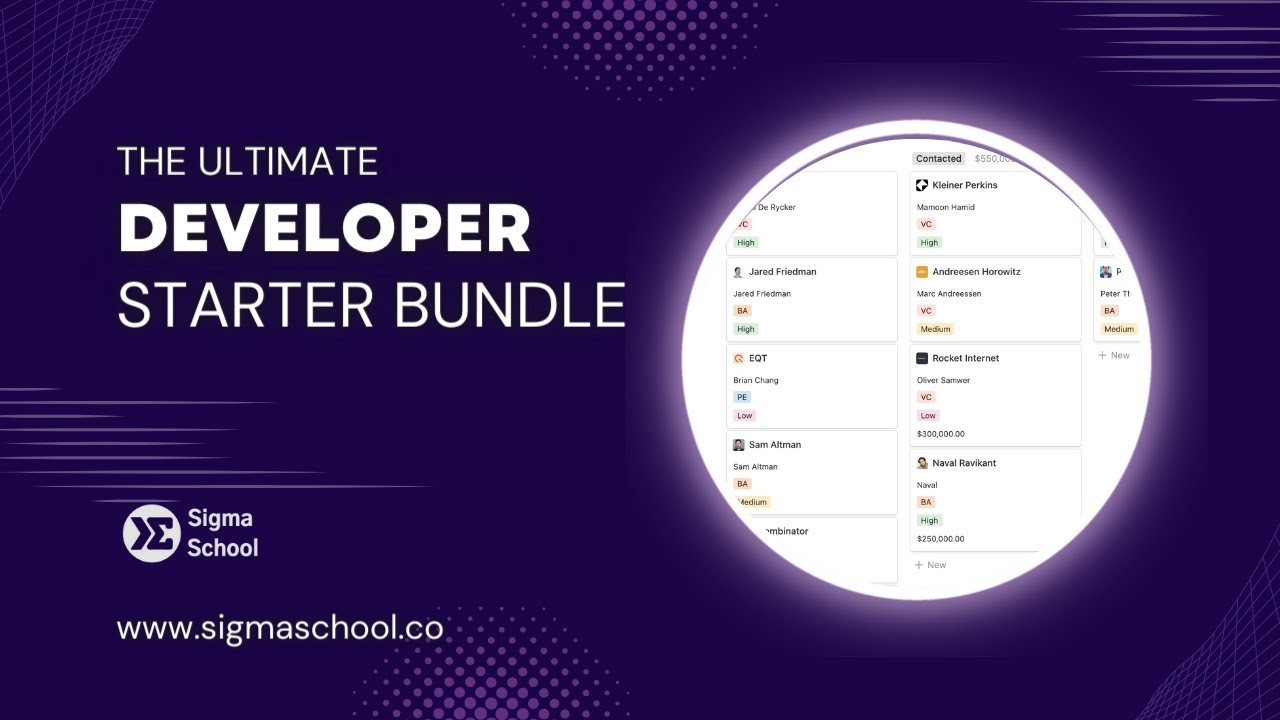 The Developer Starter Bundle Video Walkthrough