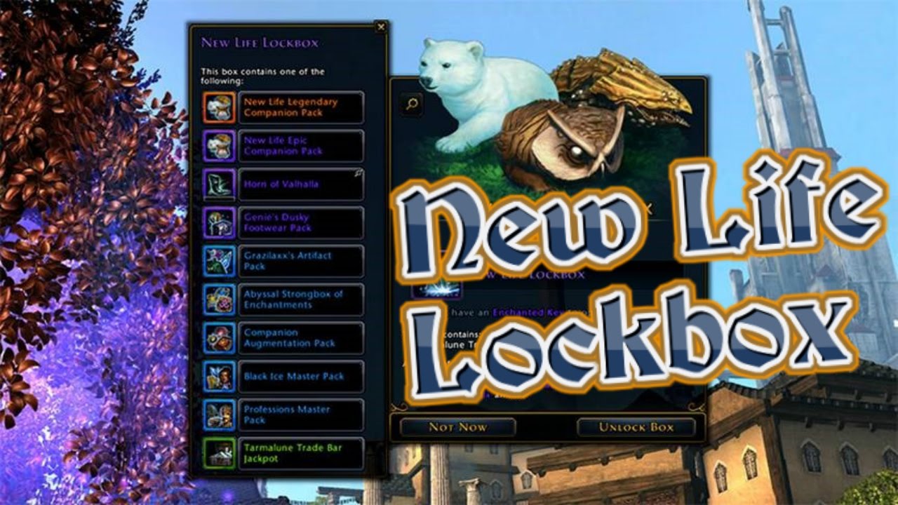 Neverwinter - New Life Lockbox Guide