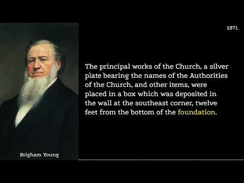 Brigham Young Reveals Temple Rites Taught by Joseph Smith in Nauvoo