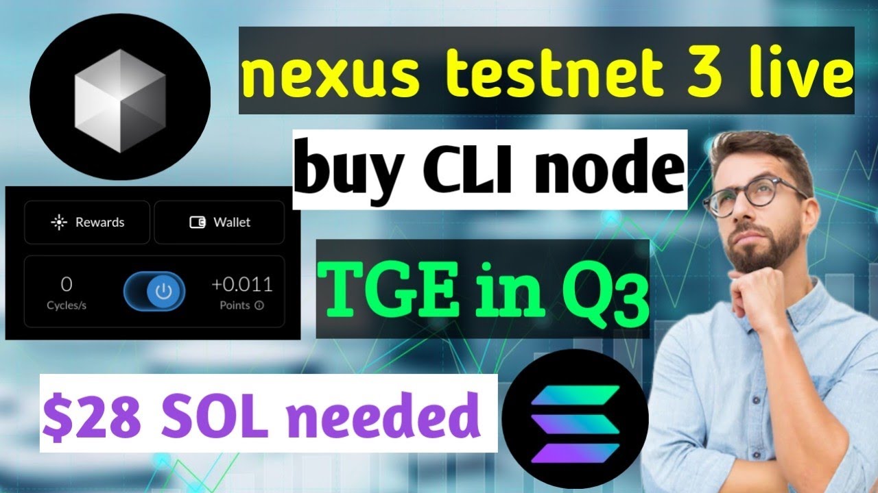 Nexus testnet 3 live | nexus mining live | nexus price prediction | how to purchase node in nexus