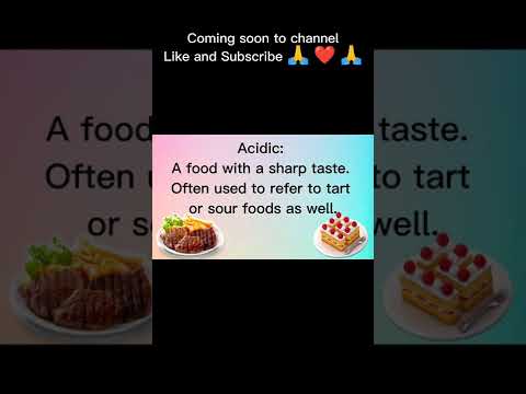 ⚡ Describing Food|| Adjectives||LEARN ENGLISH FAST⚡