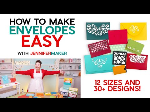 How to Make Envelopes Easy! | A1-A10 + Cash Envelopes & Gift Card Sleeves