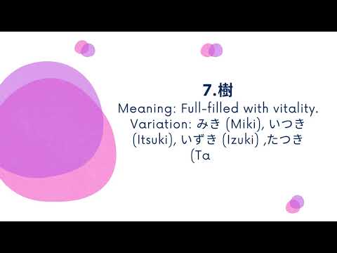 Top 20 Most Popular Japanese Names for Boys and Girls in 2022
