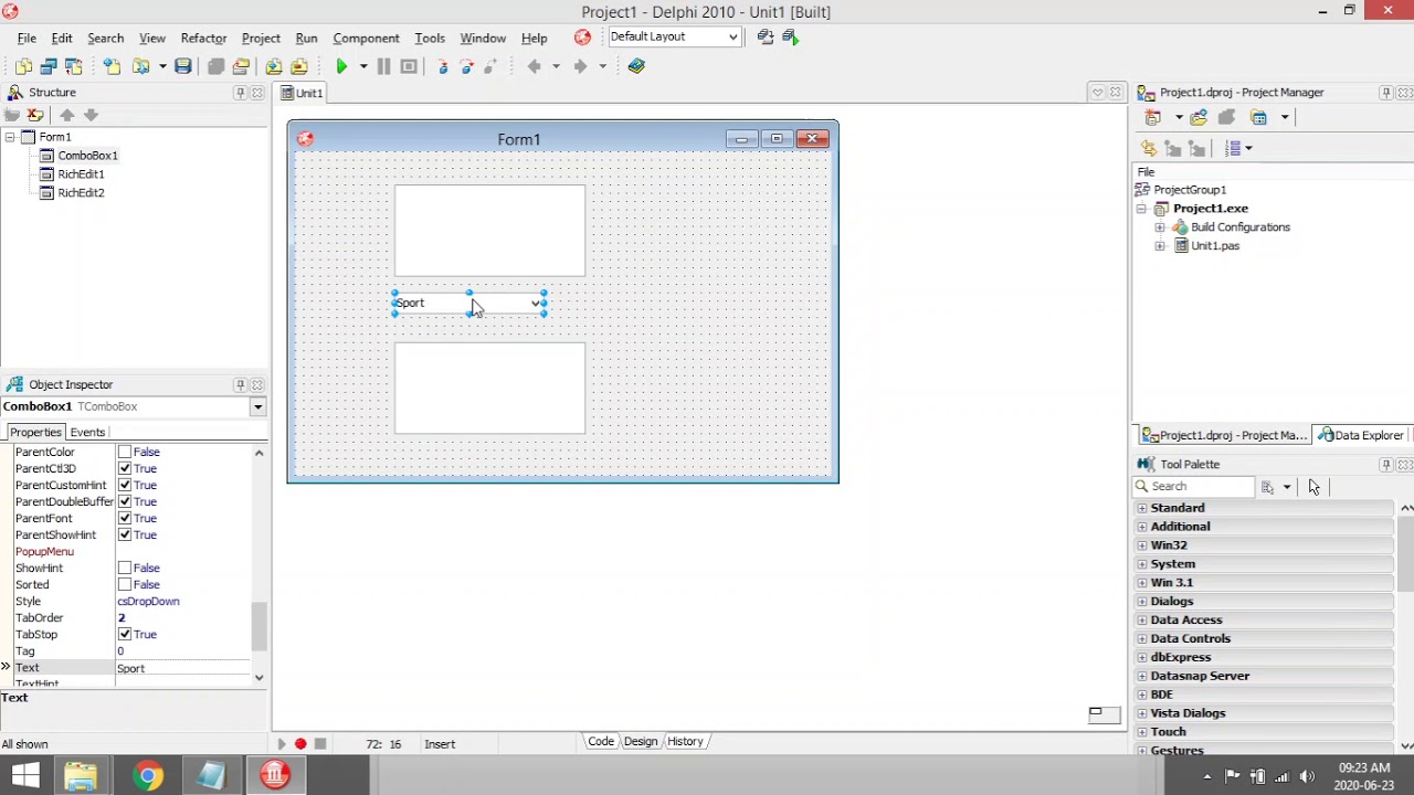 Delphi - Parallel array