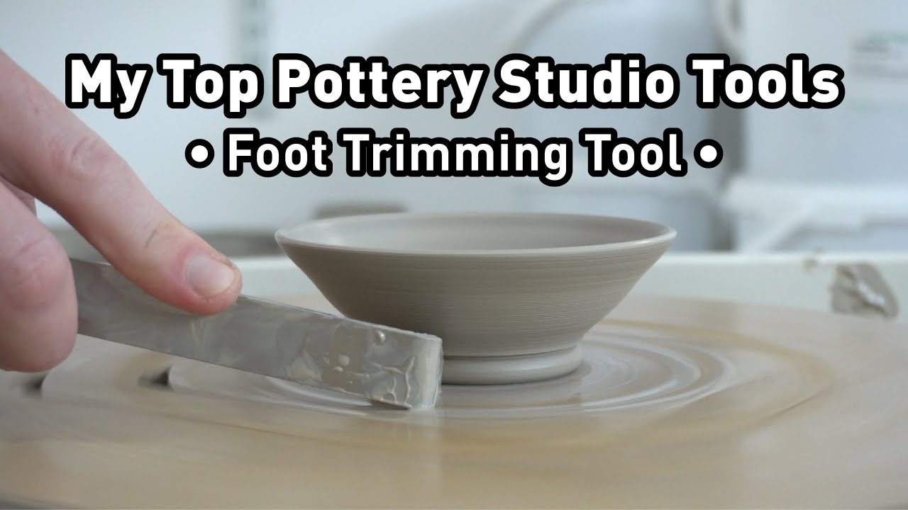 Foot Trimming Tool - Top Pottery Tools