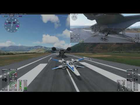 Razor Crest and X-Wing formation flying – FLIGHTSIM SQUADRON