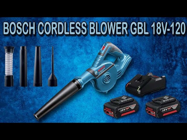 Electric Air Blower - Bosch Cordless Air Blower GBL18V-120 Trader ...