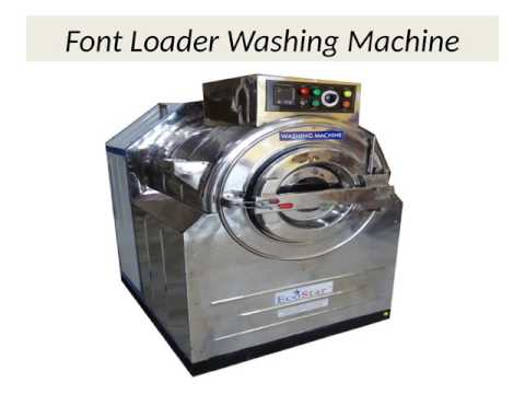 Front Loading Washing Machine - Laundry Washing Machine Manufacturer ...