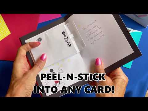 Sound Expression Greetings® How To use Recordable Sound Chips to Create Musical Greeting Cards