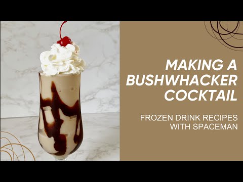 Making a Bushwhacker Cocktail in a Spaceman Machine