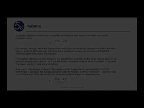 Variance and Standard Deviation Explained