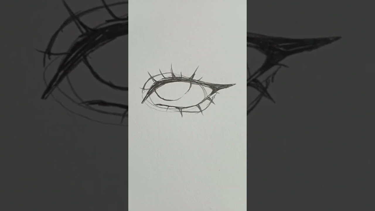 drawing eye tutorial! #drawing #tutorial