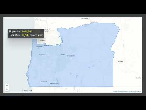 541 Area Code (Oregon) Social & Economic Profile