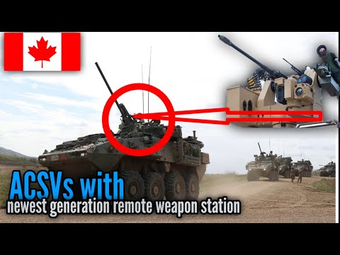 The latest generation of long-range weapons stations to complement the Canadian Army ACSV