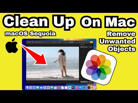 How to Remove Object/People from Photo on Mac in MacOS Sequoia 15.3 (Use Clean Up Tool on Mac Free)