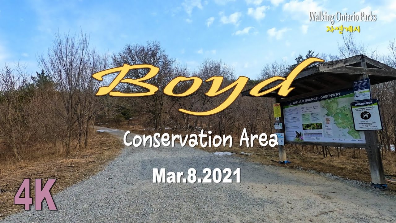[4K] Boyd Conservation Park, Vaughan, #1, 2021.03.08