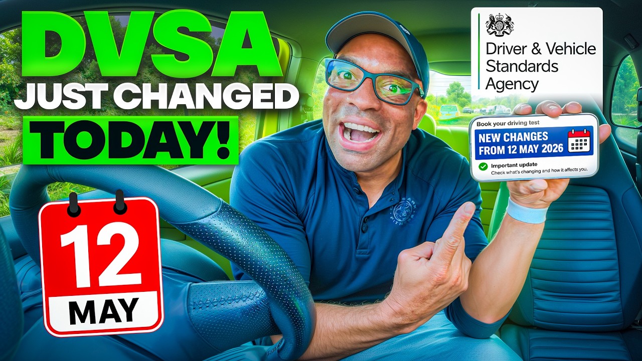 The DVSA Just Changed Driving Test Booking TODAY!