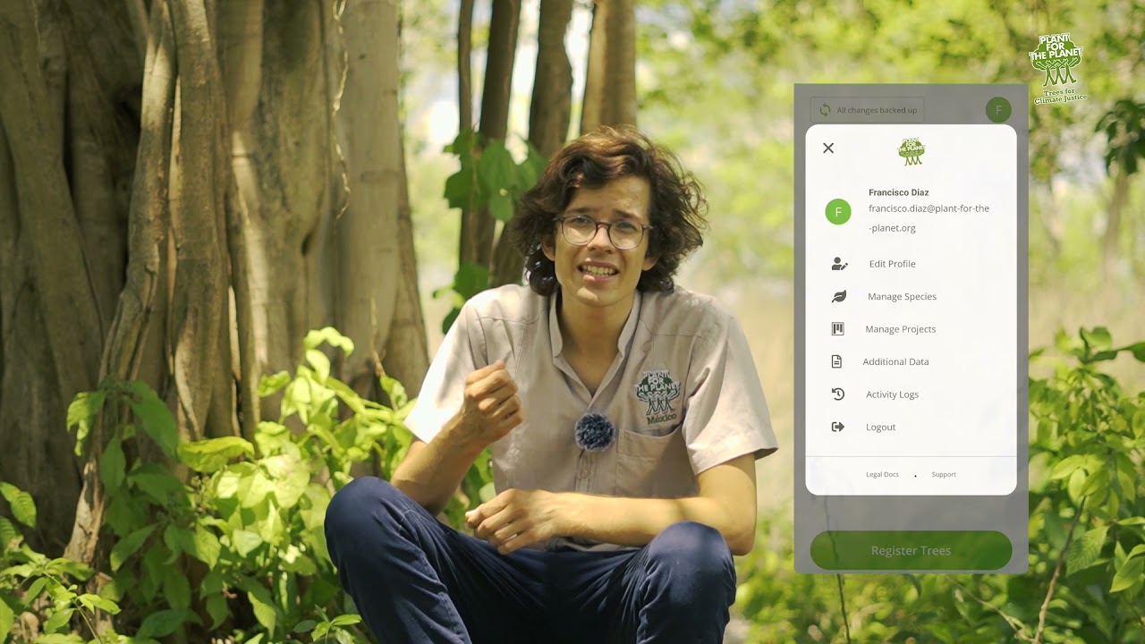 TreeMapper.App:  How to keep track of millions of planted trees?