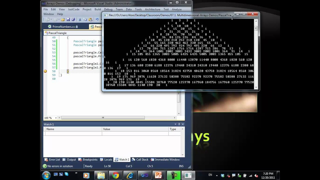 Multidimensional Arrays (2011)