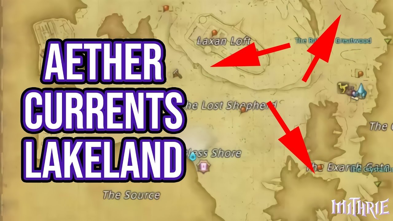 FFXIV Aether Currents Lakeland Locations Guide - Mithrie
