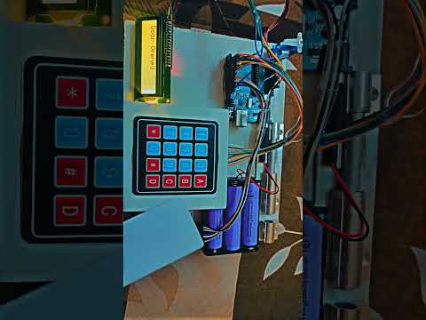 RFID and Keypad Based Door Lock System Using Arduino🔒 #project #arduino #shorts #arduinoboard #robot