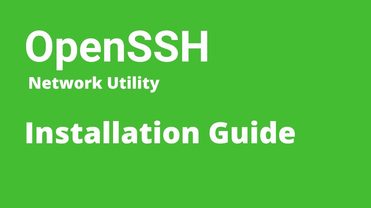 OpenSSH - How to Install OpenSSH on openSUSE
