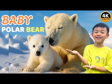 How Baby Polar Bears Grow Up in the Snow! ๐ปโโ๏ธโ๏ธ | Cutest Arctic Cubs & Amazing Facts for Kids