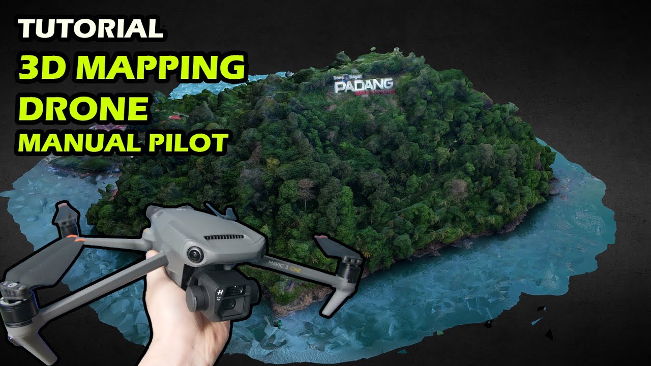 DJI Manual 3D Drone Mapping Tutorial || Gunung Padang, West Sumatra