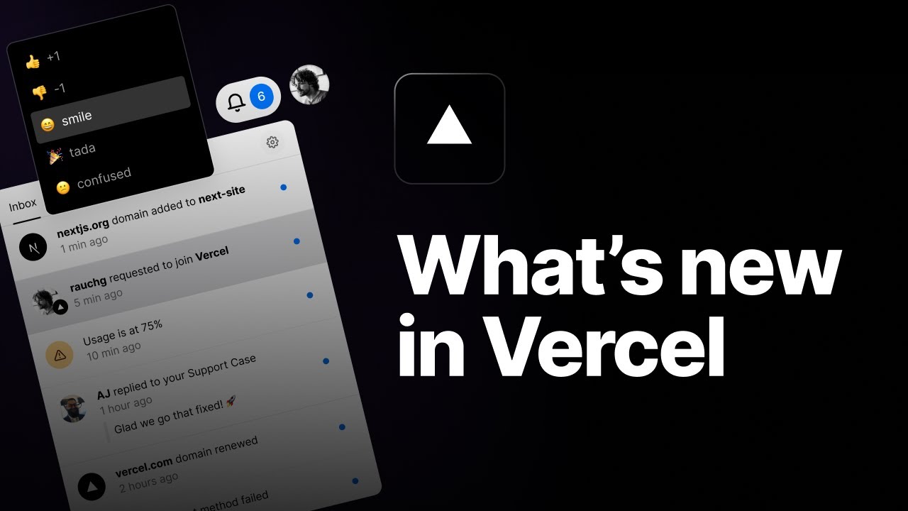 What's New in Vercel: Notification Controls, Edge Config and more!