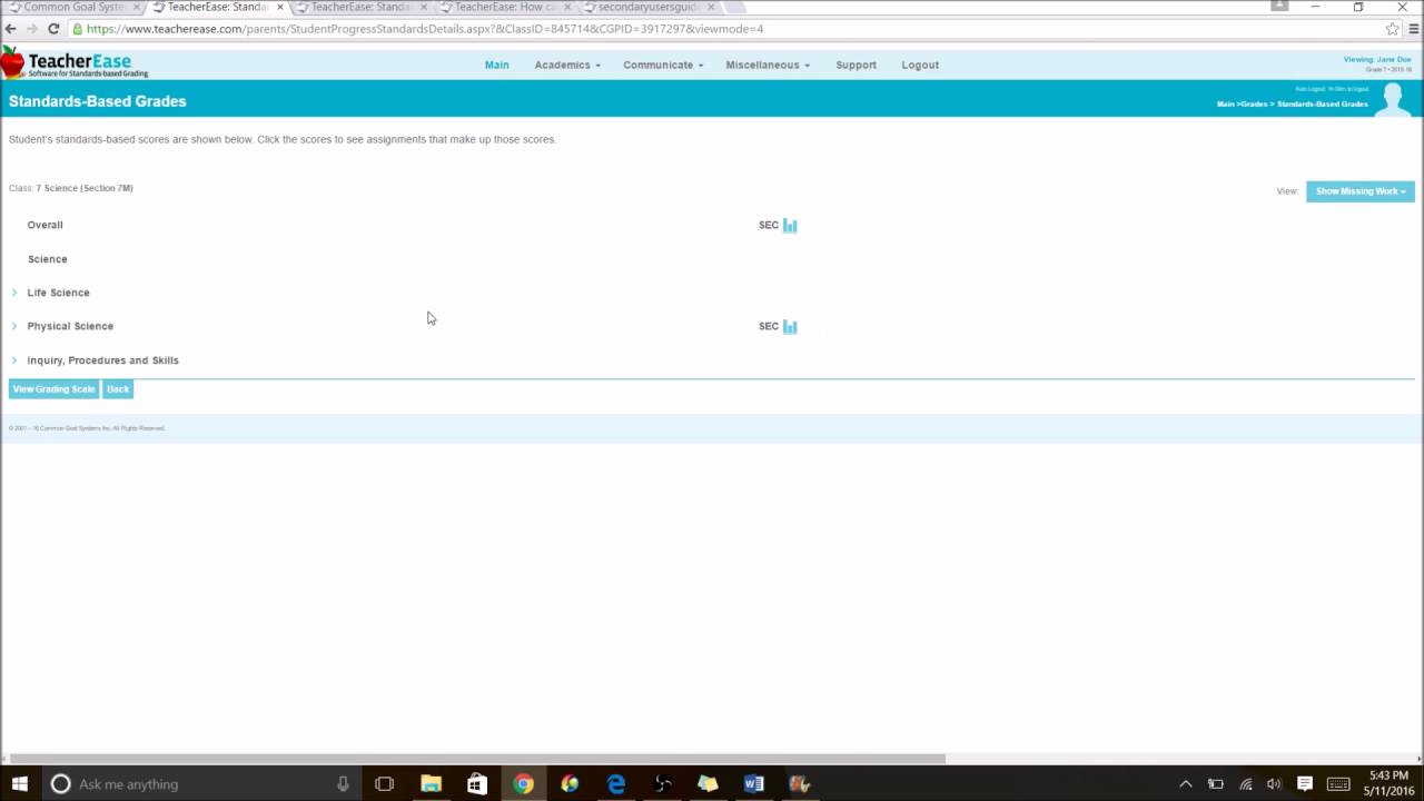 Teacherease Tutorial