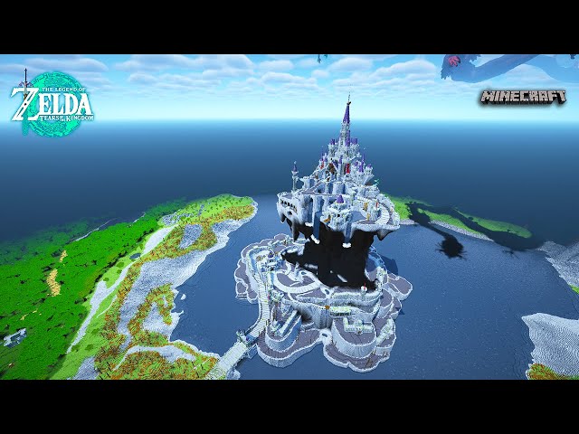 Hyrule Castle - Tears of the Kingdom (Bedrock Edition) Minecraft Map