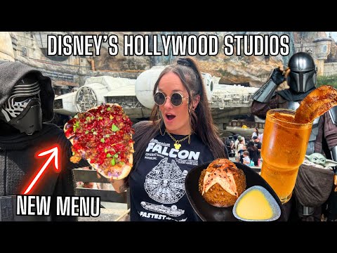 NEW Food & Drinks In Disney's Hollywood Studios | Galaxy's Edge Oga's Cantina UPDATE! Disney World