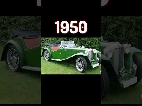 evolution of MG cars (1924~2023) #youtubeshorts #trending #youtube