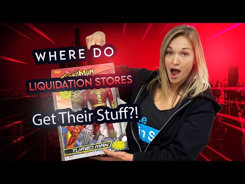 How do bin stores get their products?