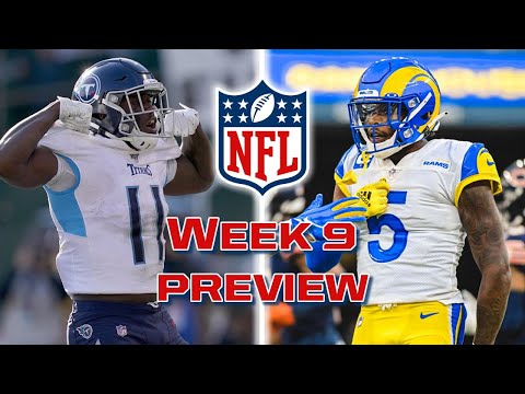 NFL week 9 preview (2021-22): | Halil's Real Footballtalk