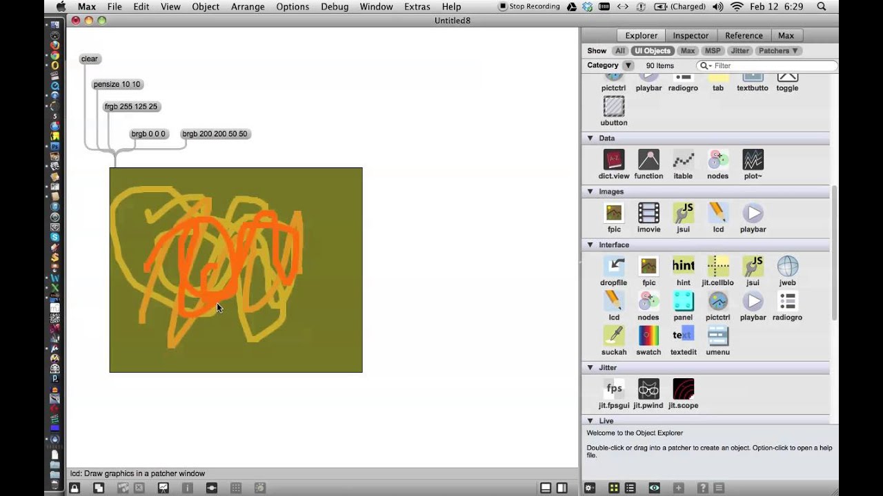 Class Tutorial #19 Simple Drawing with the LCD object