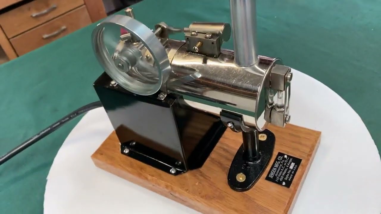 Jensen #35 1/2, overtype locomobile steam engine conversion