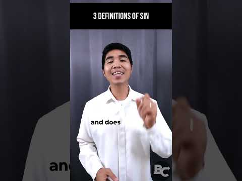 3 Definitions of sin