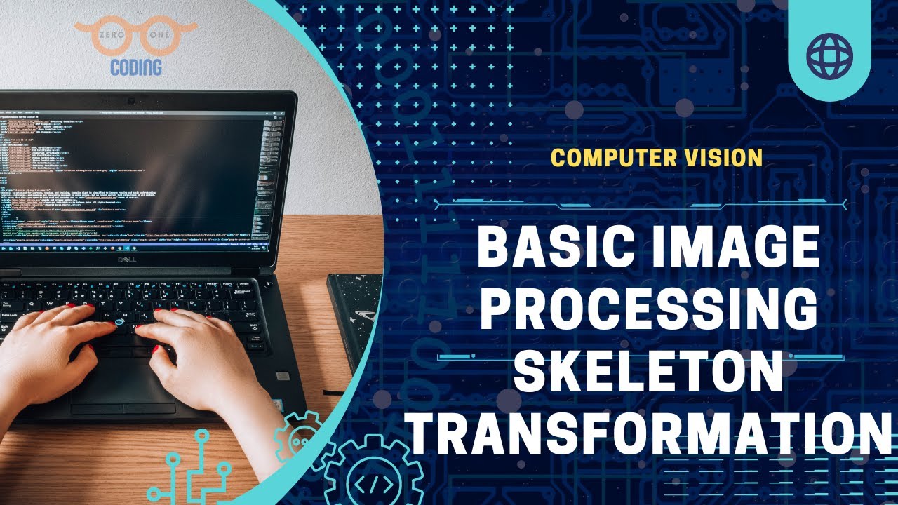 Basic Image Processing with Python | Processing Skeleton Transformation | Computer Vision