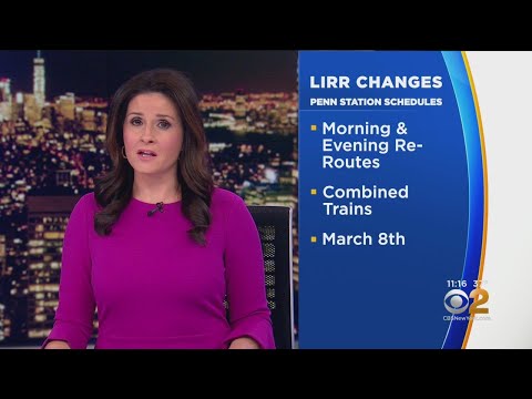 LIRR Schedule Changes Coming To Penn Station