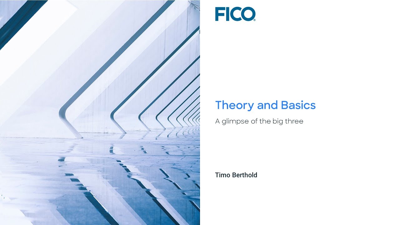 Timo Berthold - The Fundamental Algorithms for Mathematical Optimization