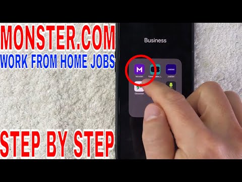 ✅ How To Find Work From Home Jobs On Monster.com 🔴