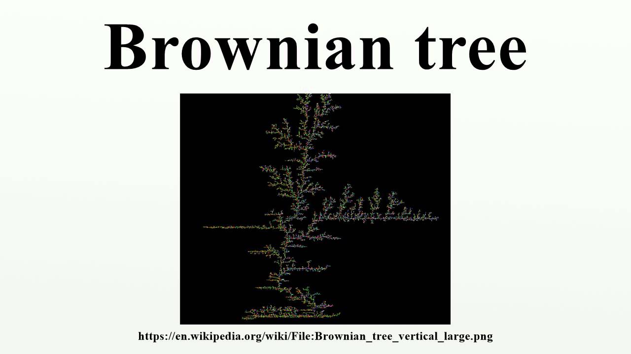 Brownian tree