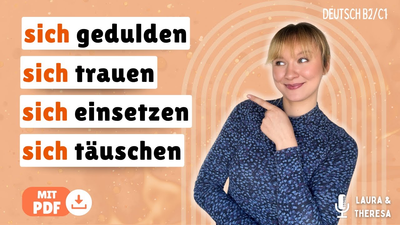 6 REFLEXIVE VERBEN, die du für B2/C1 kennen musst