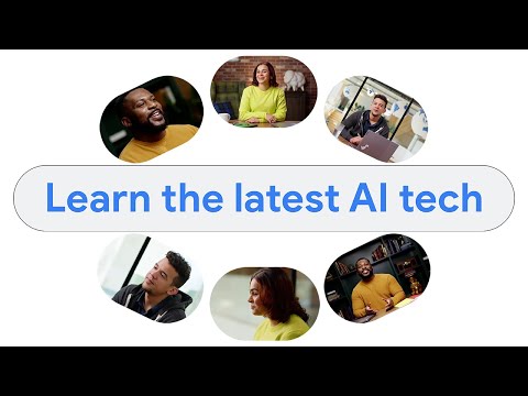 Technical training courses in generative AI from Google Cloud